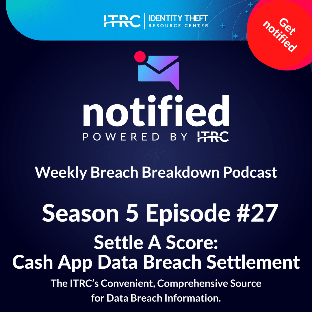 Settle A Score – Cash App Data Breach Settlement - ITRC Settle A Score – Cash App Data Breach Settlement - ITRC